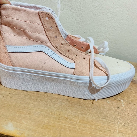 Vans | Shoes | Vans Womens Sk8hi Colorblock Tapered Sneakers Platform ...